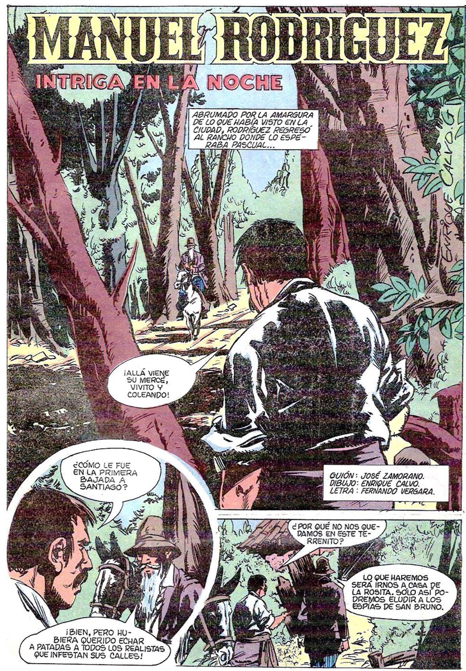 Los comics de Machete: Manuel Rodríguez, el Guerrillero