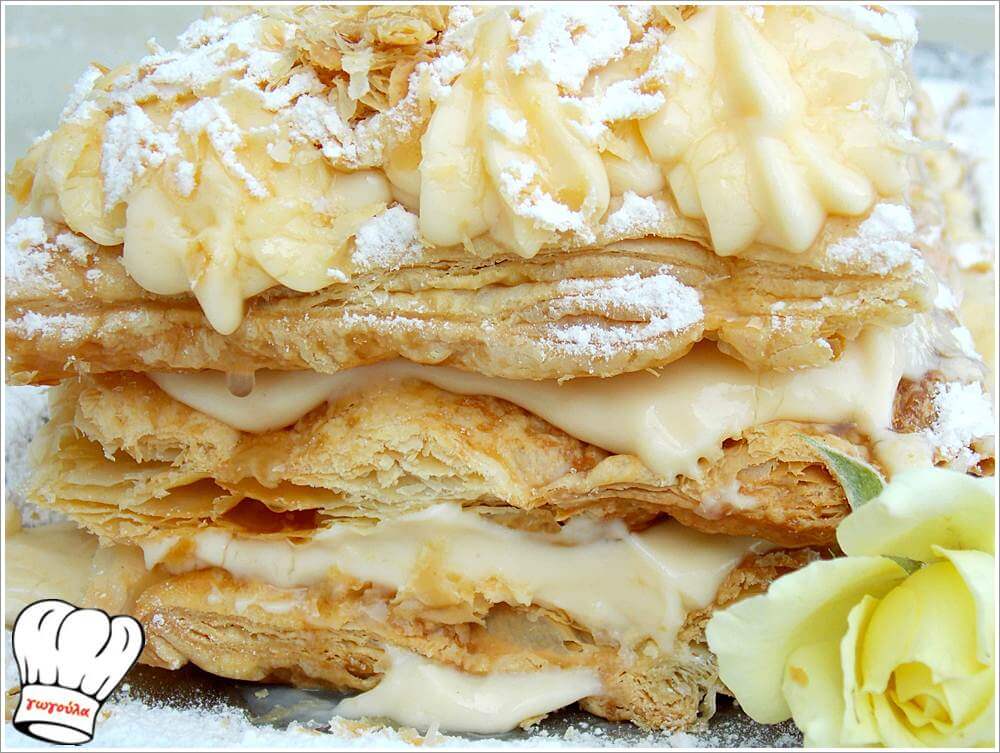 MILLE-FEUILLE (ΜΙΛΦΕΙΓ) | Νόστιμες Συνταγές της Γωγώς