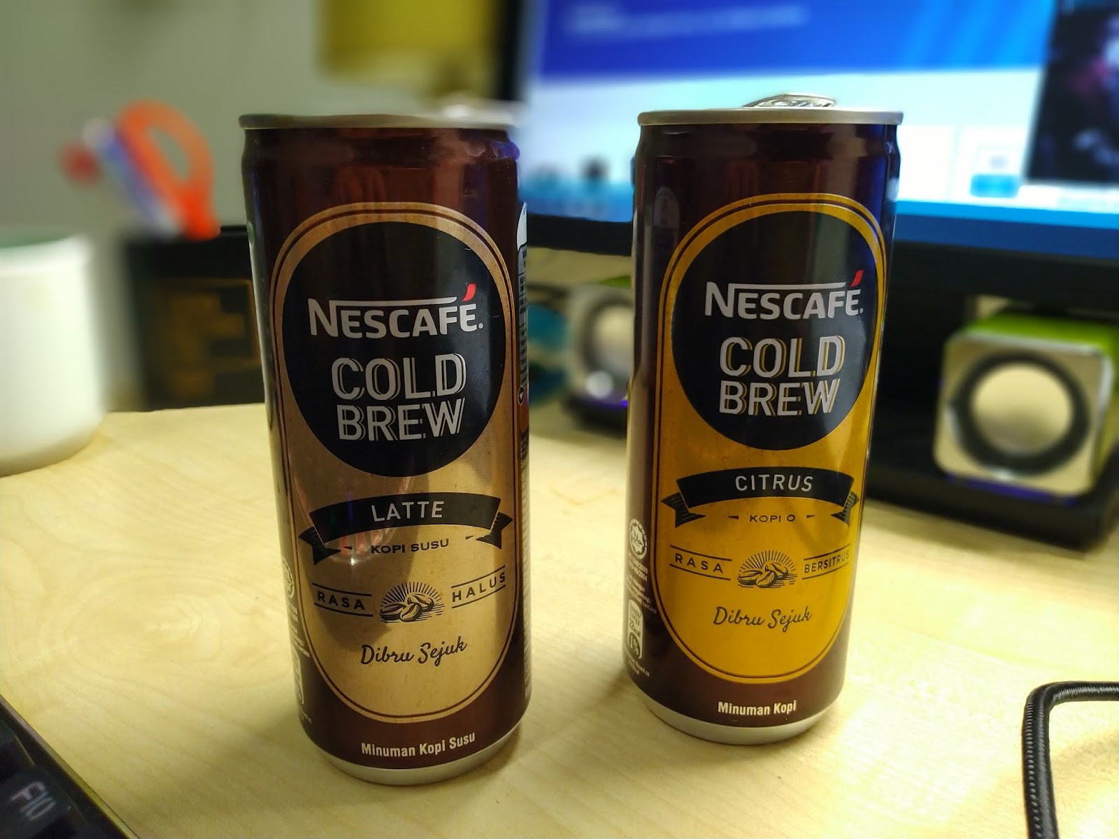 Nescafe Cold Brew Latte dan Nescafe Cold Brew Citrus, Sebuah Ulasan