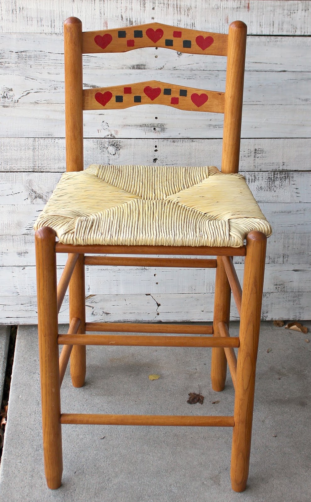 A Nordic Thrift Shop Stool Makeover and Nordic Themed Decor - Organized ...