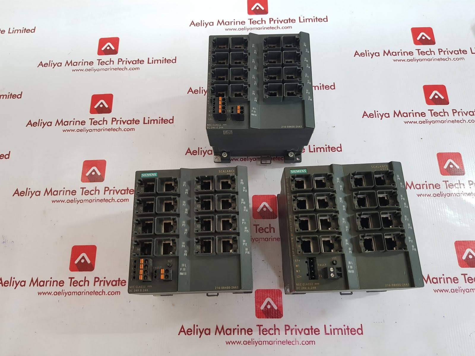 SIEMENS SCALANCE X216 SIMATIC NET INDUSTRIAL ETHERNET SWITCH 6GK5216 ...