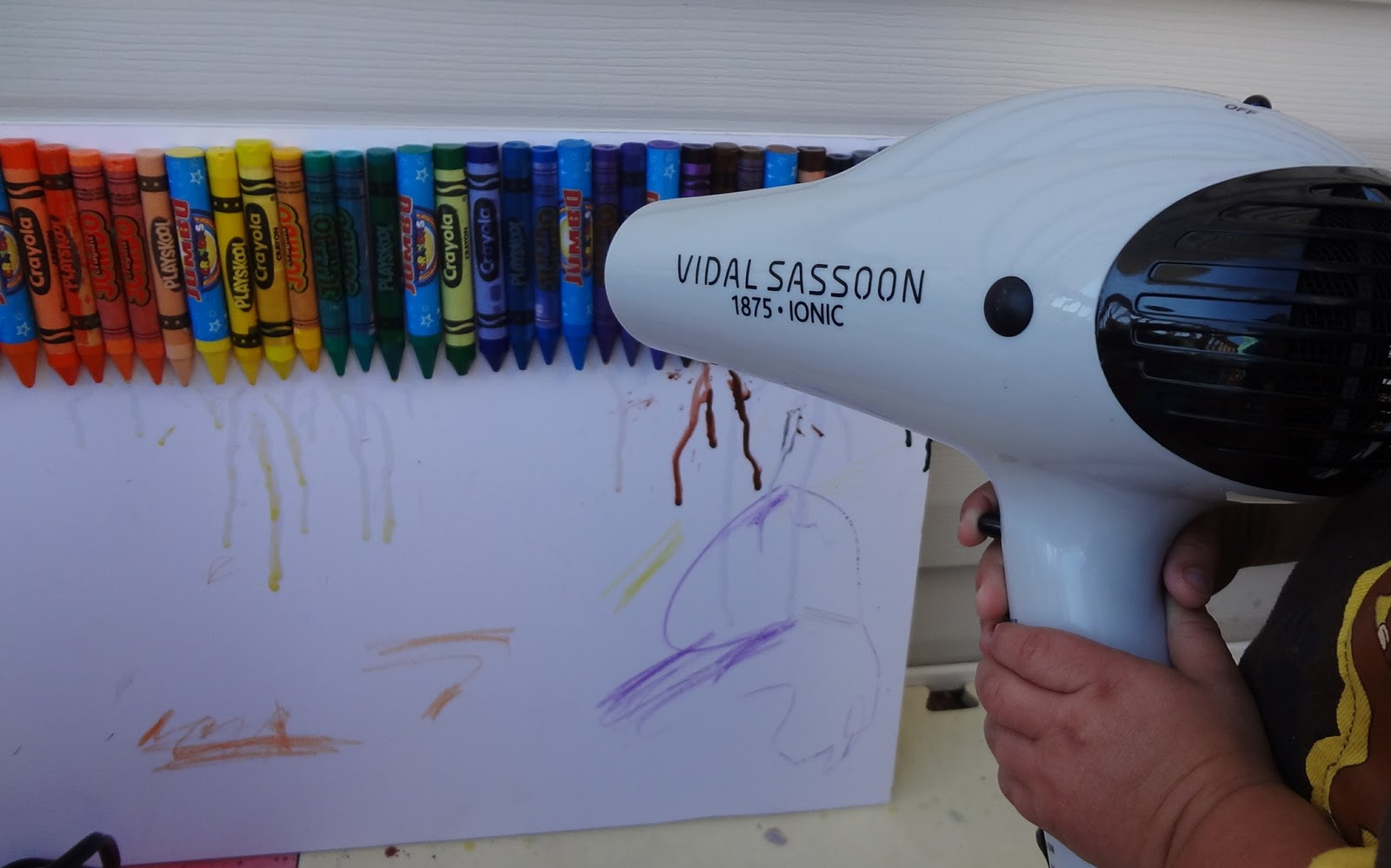 Time for Play: Melting Crayons Experiment