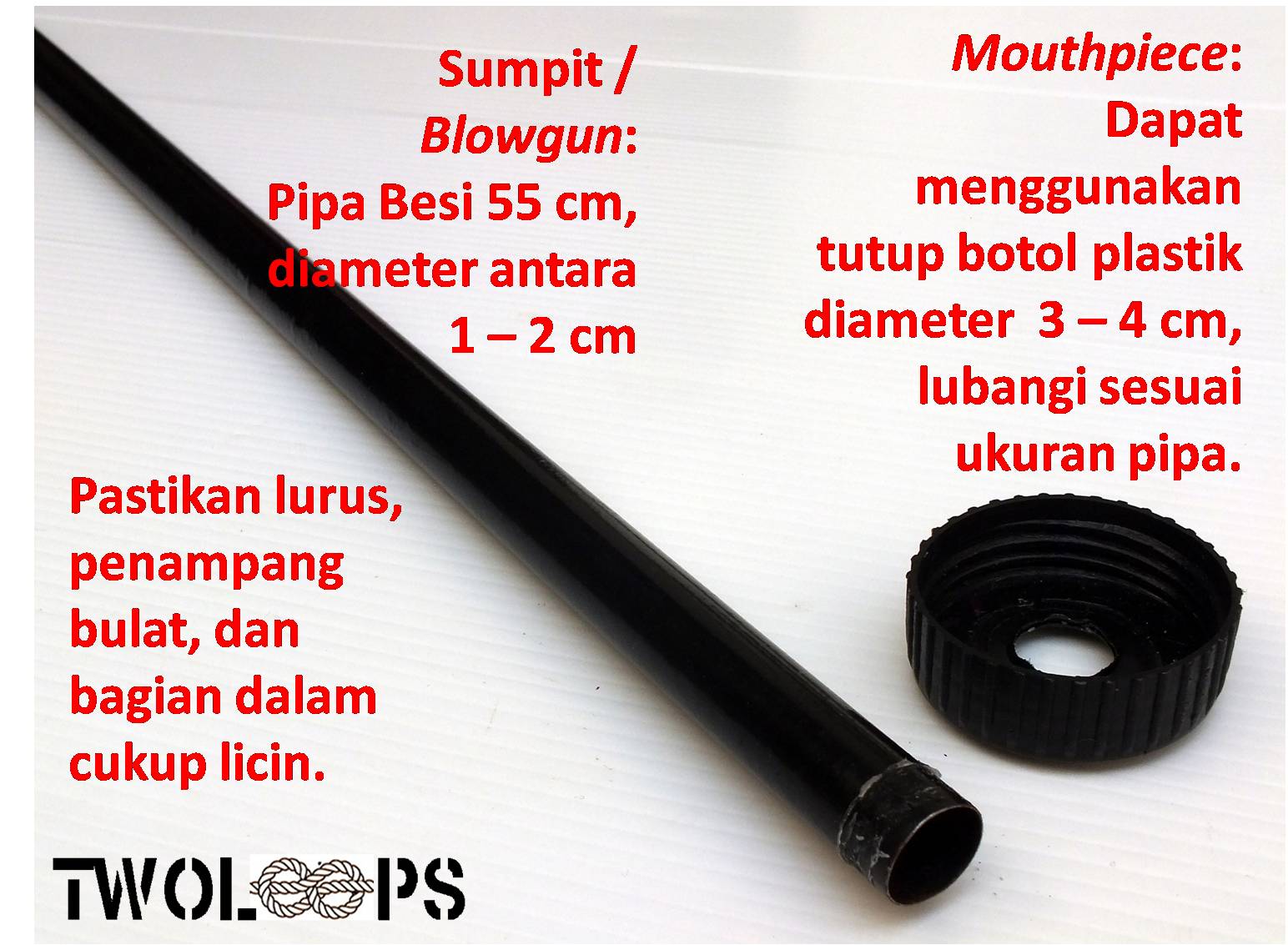 TWOLOOPS Blowgun