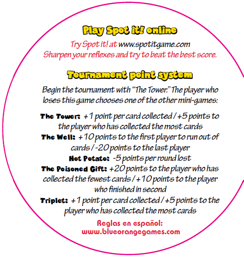 Moral Blogger's Useful Stuff!: Spot It Card Game Rules