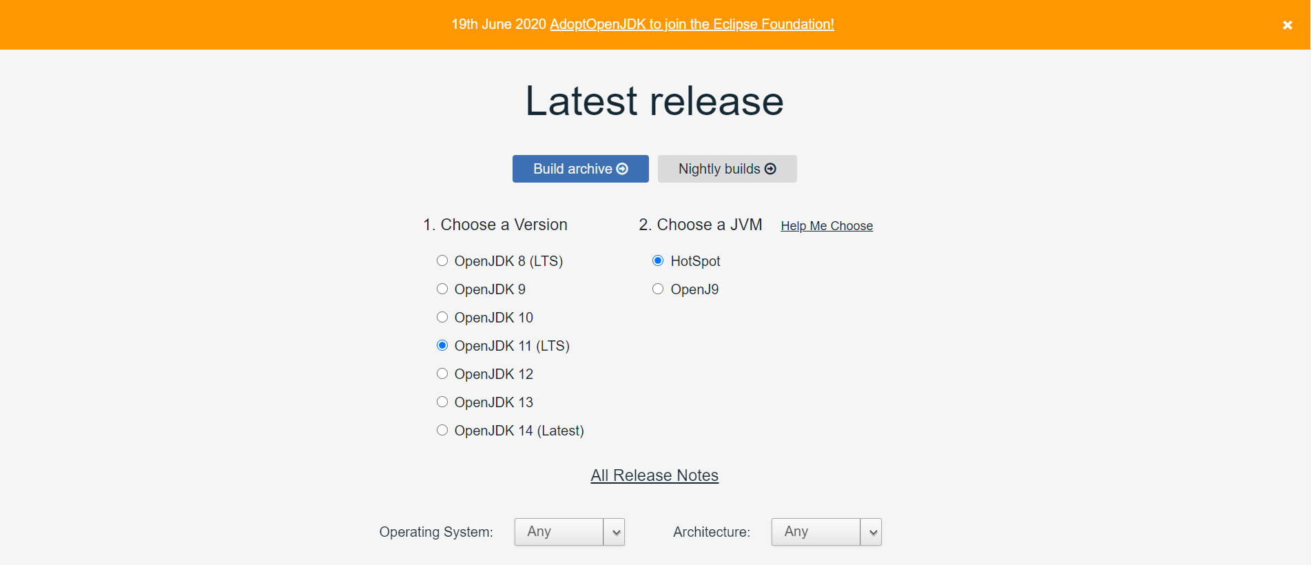 Adoptopenjdk Download