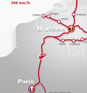 My Adventure's: Thalys Train and the Euro Soccer Fans