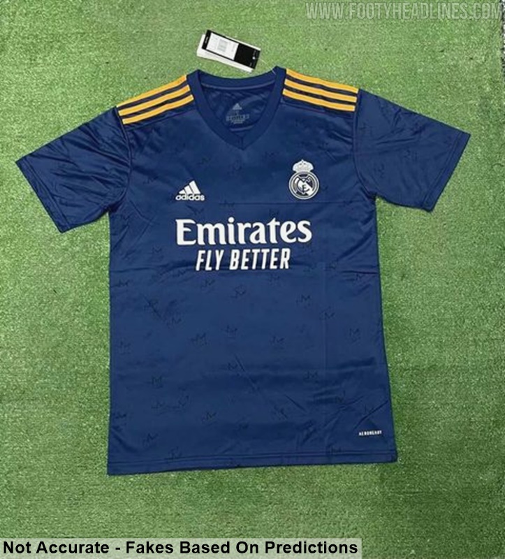 FAKES: Adidas Real Madrid 21-22 Heim & Auswärts Trikots geleakt - Nur ...