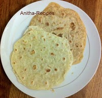 Maida / Wheat Chapati - Indian Samayal Recipes - Anitha Recipes