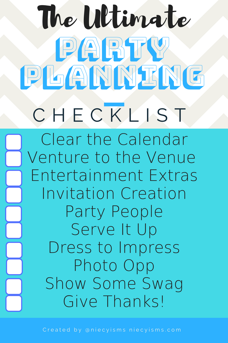 The Ultimate Party Planning Checklist for any Occasion - Free Printable