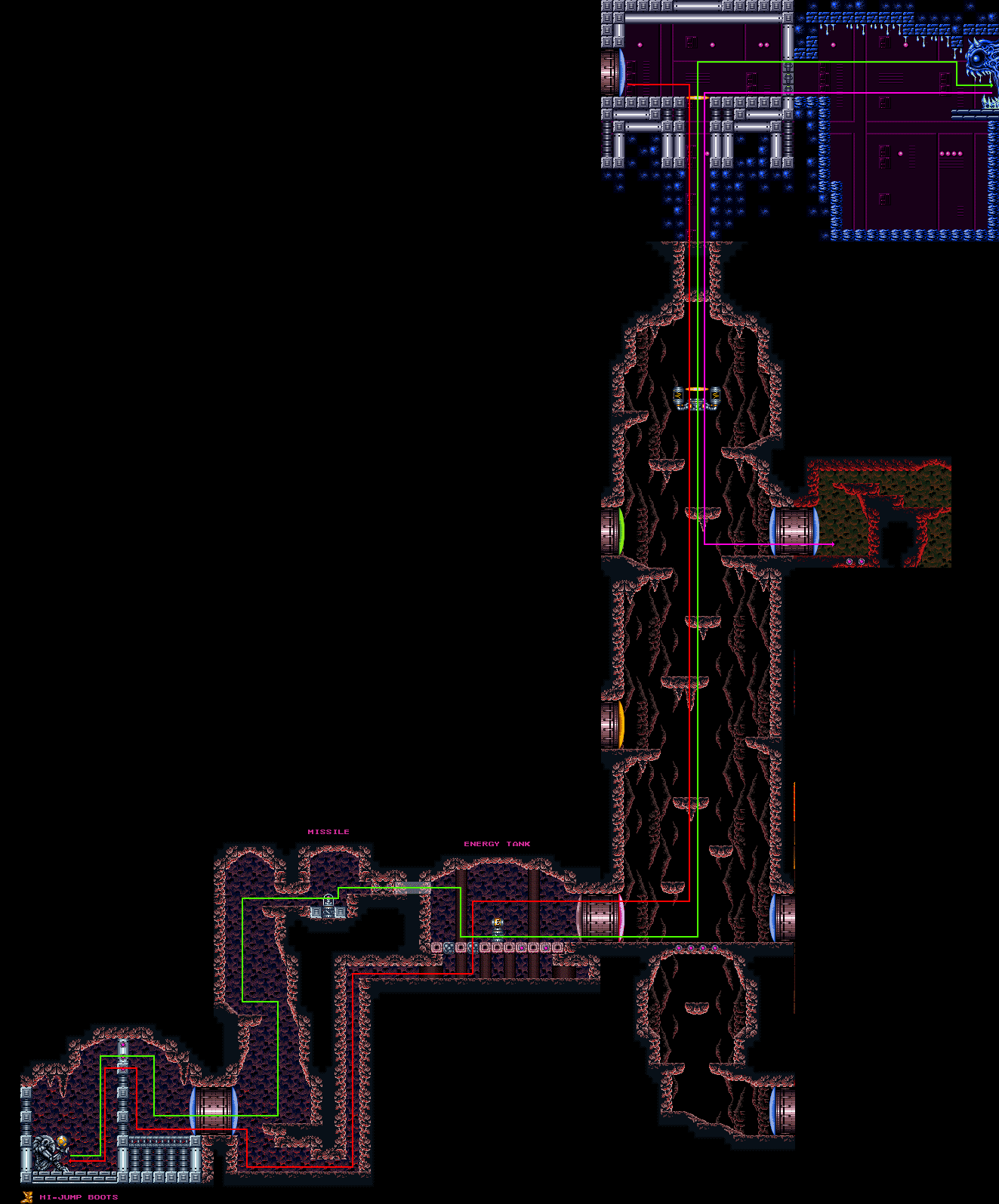 Playing By Design: Super Metroid Part 10 - Interesting Curves, and Some ...