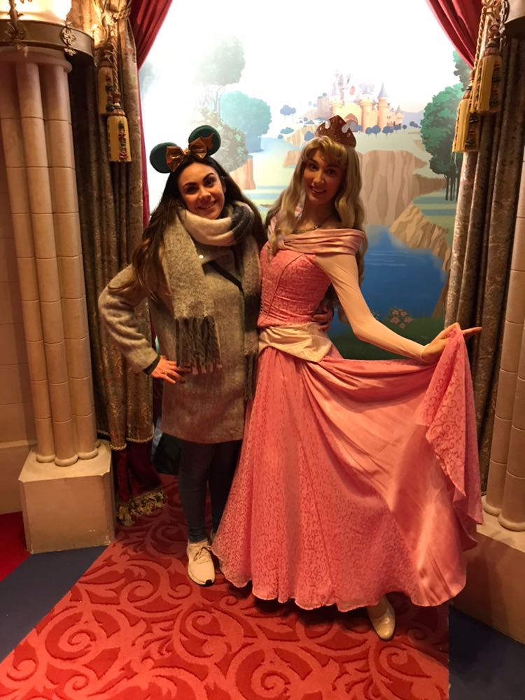 Meeting Disney Princesses at Disneyland Paris