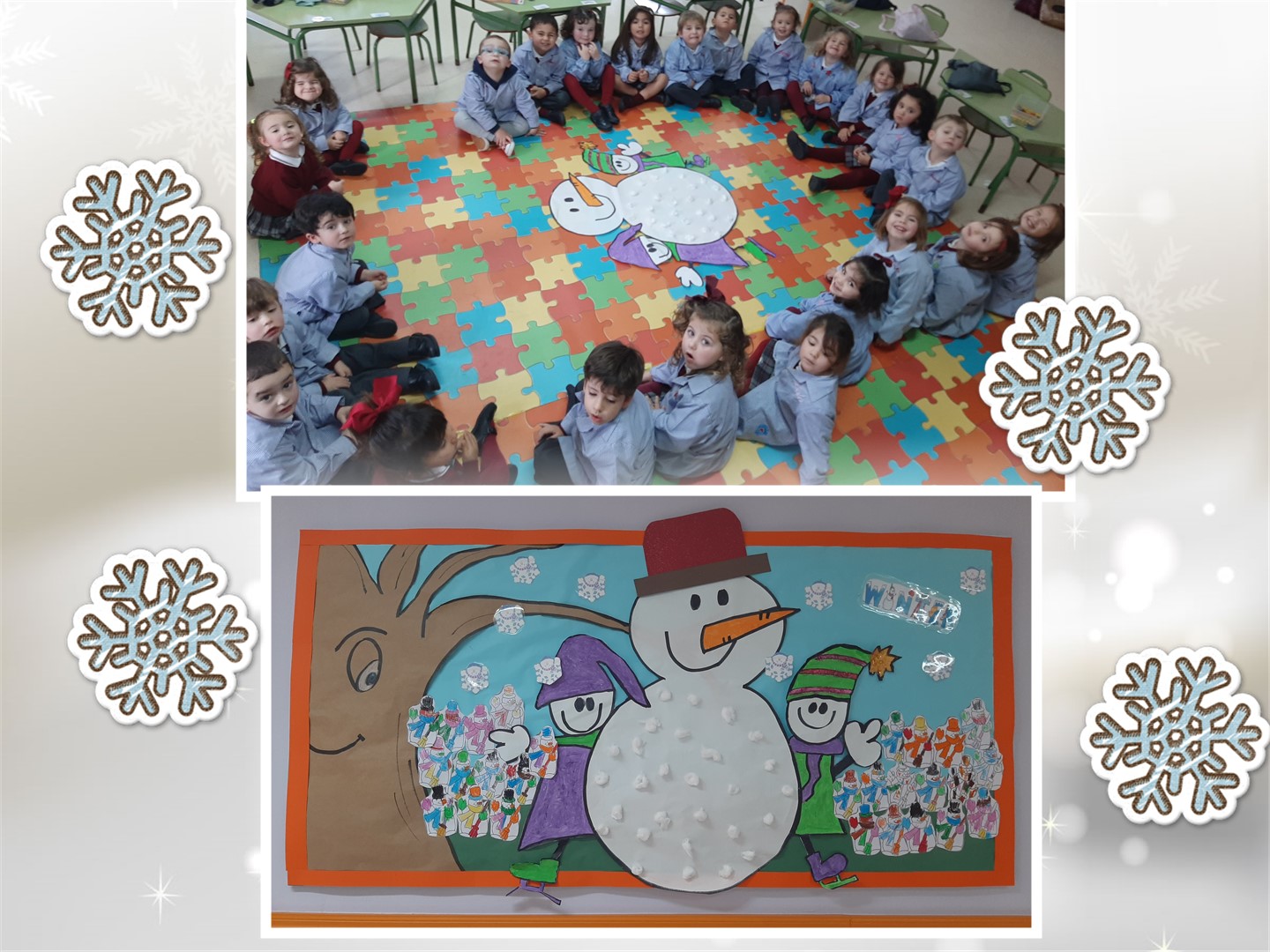 Infantil en San Vicente de Paúl: El invierno ya está aquí...el invierno ...