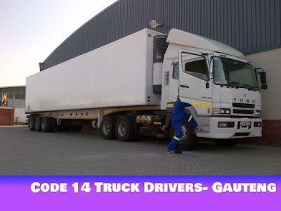 Code 14 Truck Drivers- Gauteng 2X | Reference: FWS001362%2FGI - Hello ...