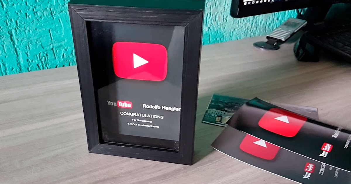 Mini Placa do Youtube ~ Teoria de Tudo