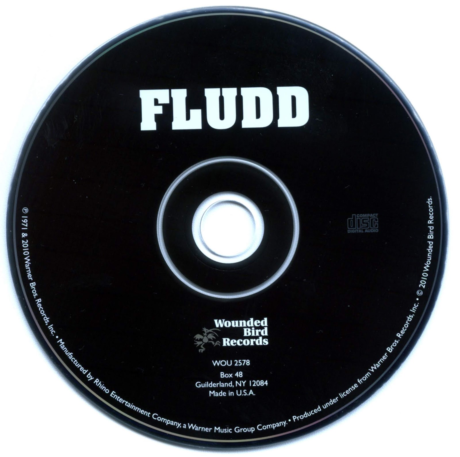Pop On The Run: Pop Rock; Fludd - Fludd 1971 (2010 Wounded Bird Records)