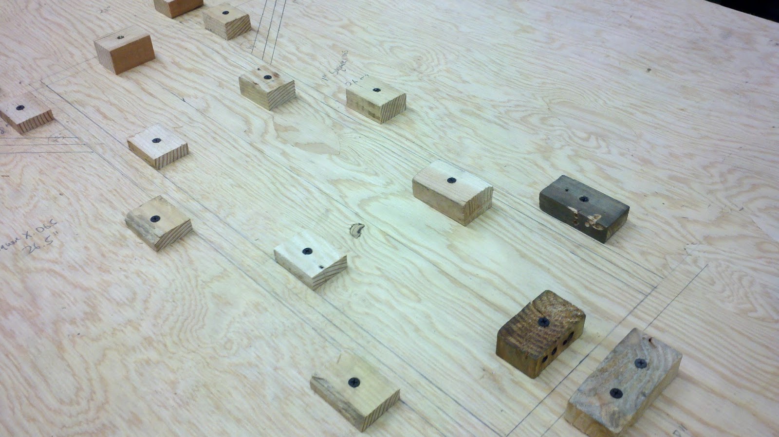 CSULA Baja SAE: Bottom frame jigs made