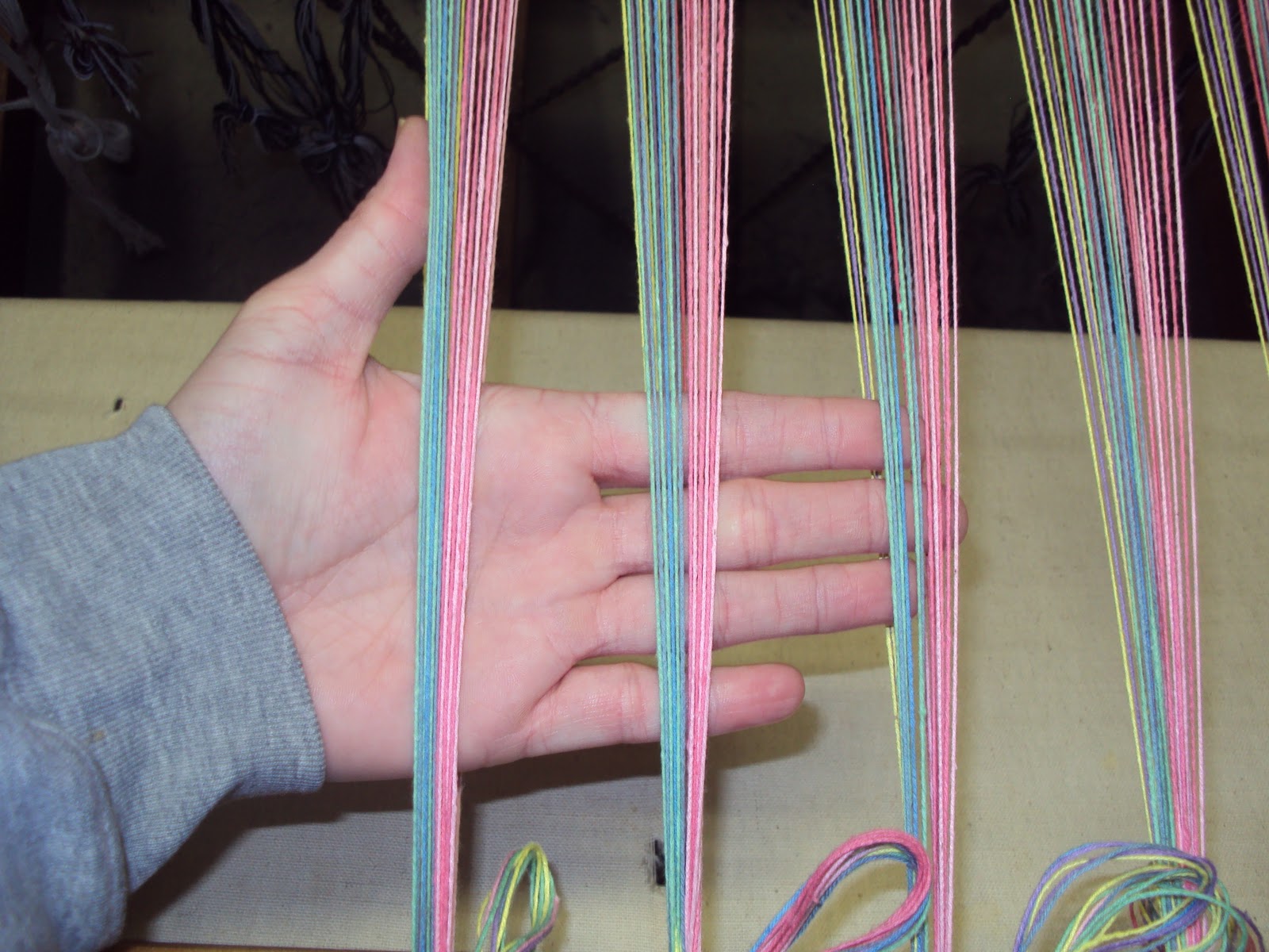 Life of a Rug Weaver: Lets Load That Union 36 LOOM