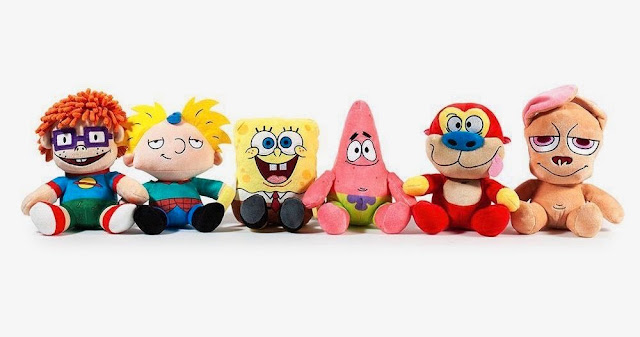 NickALive!: Kidrobot Launches '90s Nickelodeon Phunny Plush Line