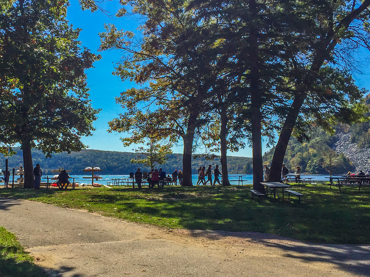 Hiking the Ice Age Trail Devils Lake Segment