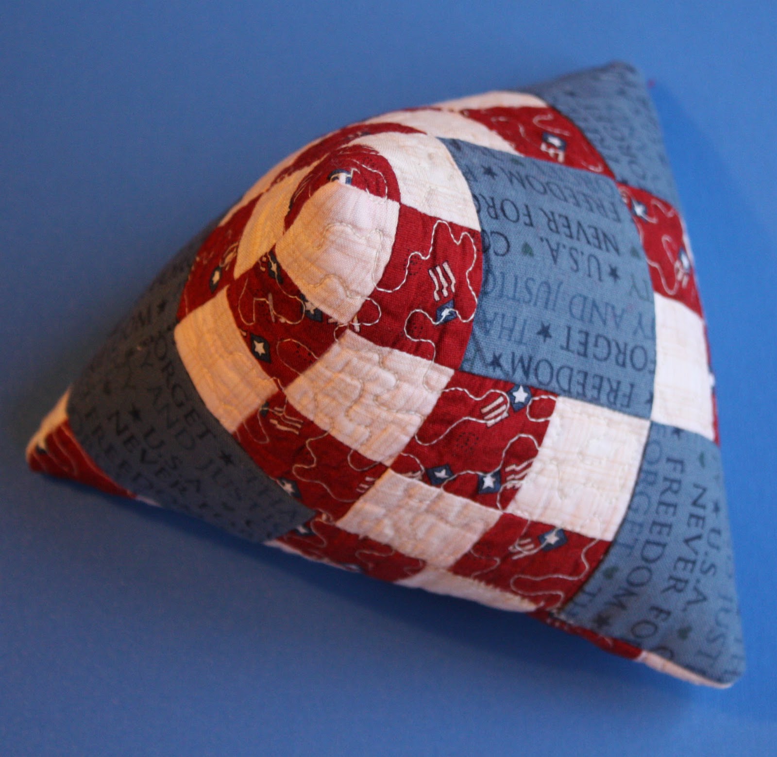 The Patriotic Quilter: Pinnies From Heaven