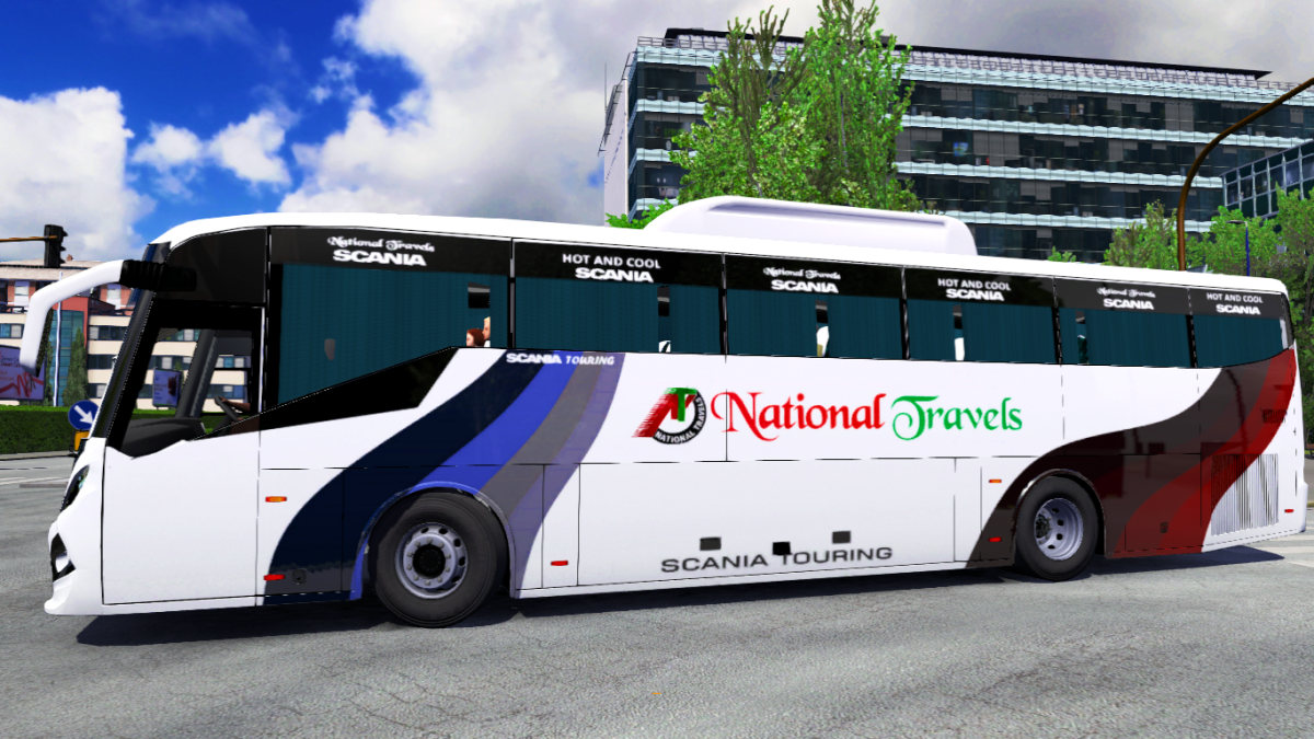 New Sks E138i Scania k360 Bus 2021 | ETS2Indo.com