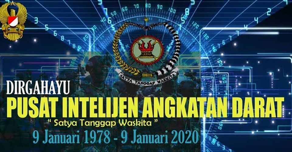 Dirgahayu Pusat Intelijen Tni Angkatan Darat