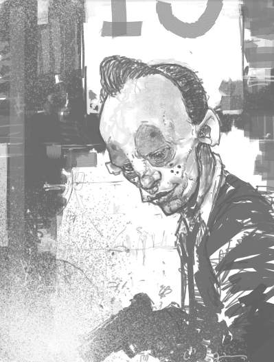 Freaky Unseen 'The Dark Knight' Concept Art By Rob Bliss « Film Sketchr