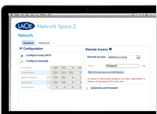 YOIGO: App MyNAS de La Cie para iPhone - iPad
