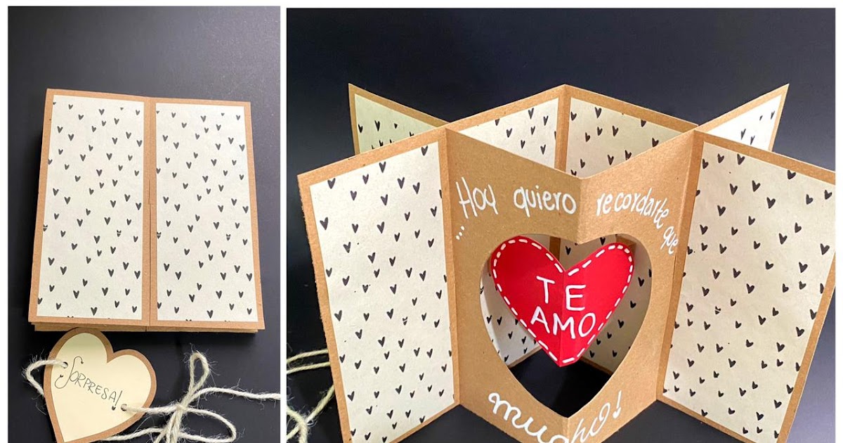 Regala Siempre Amor: TARJETA PLEGABLE EXPANDIBLE