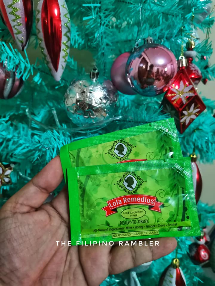 Lola Remedios for 'Lamig' Remedy - The Filipino Rambler
