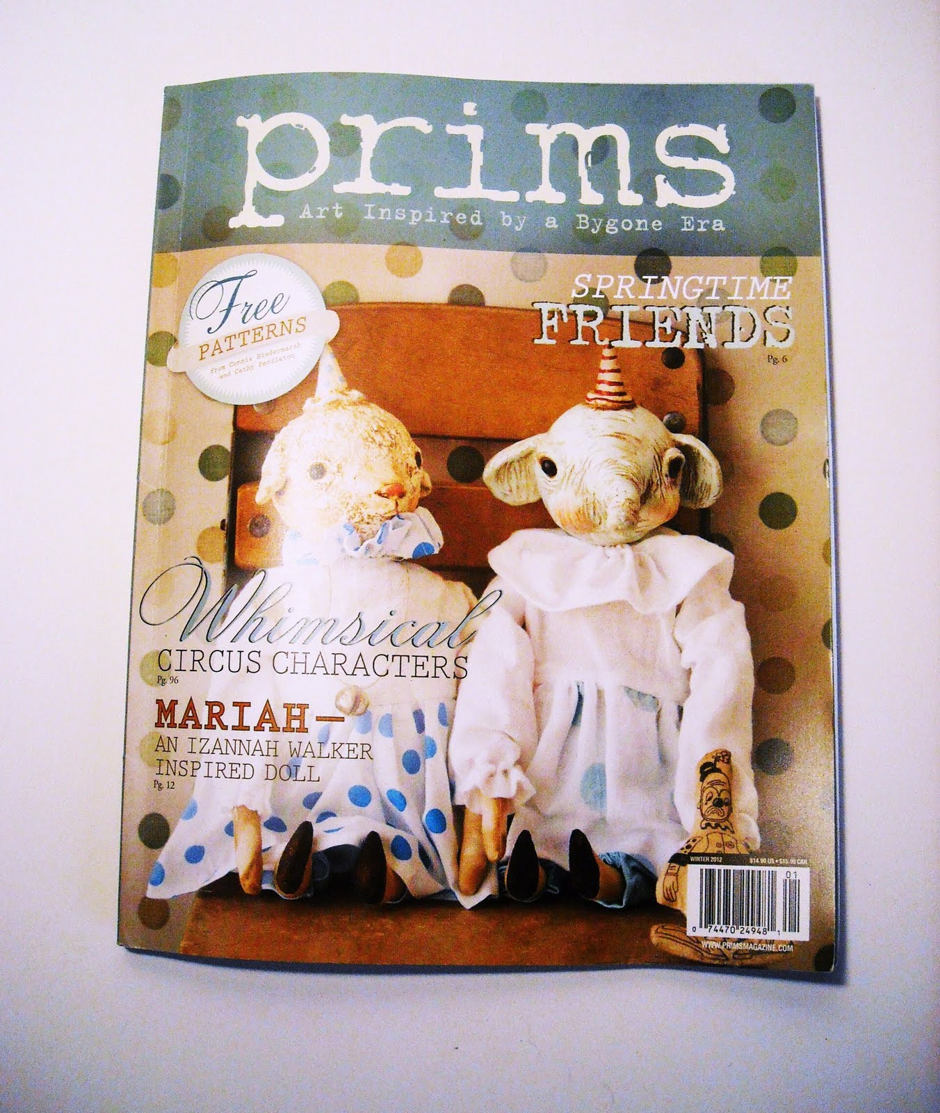 Junker Jane Monster Art Dolls: Prims Magazine Winter 2012