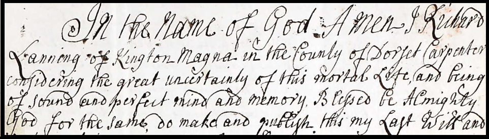 Our Loader & Northover Family Trees from Dorset, England.: PART 1 ...