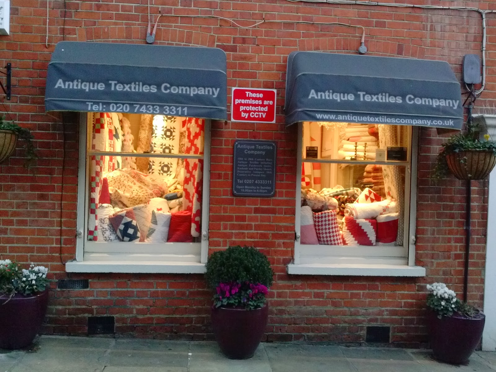 Wagons West Designs: A trip to the Antique Textiles Company