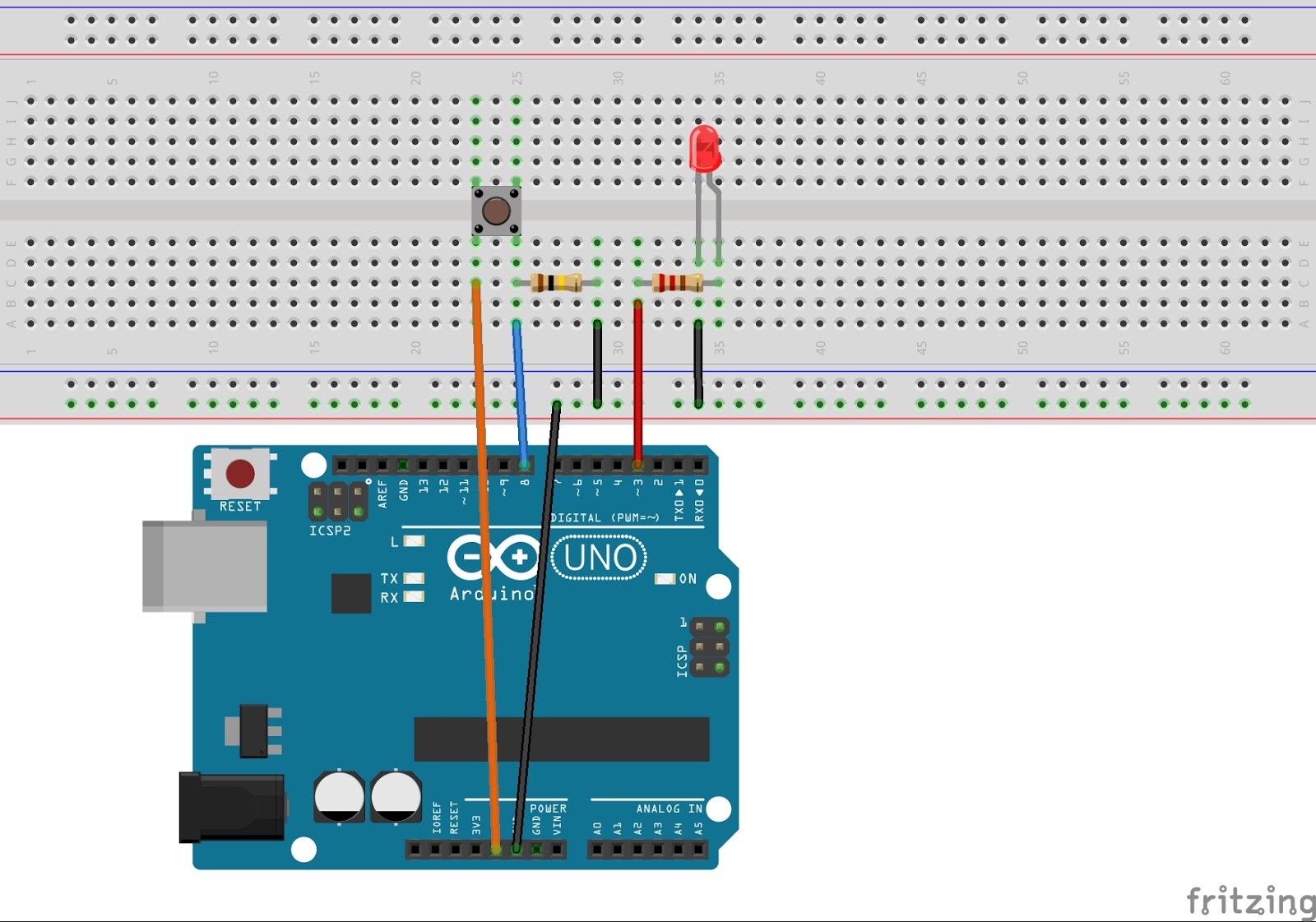 Antonio Mancuso's Blog: Scratch e Arduino - Progetto #3: Il pulsante