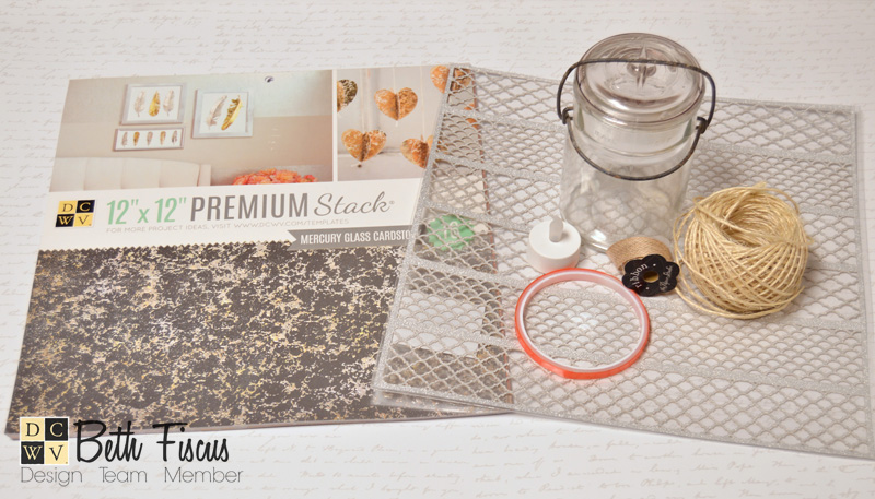 Beth's Beauties: Mercury Glass Luminary Tutorial