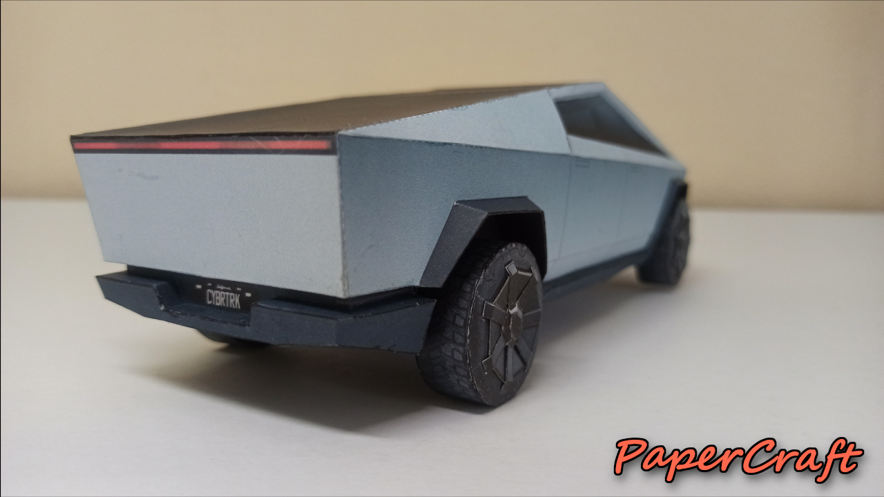 Yoshiny's Design: TESLA CYBERTRUCK PaperCraft