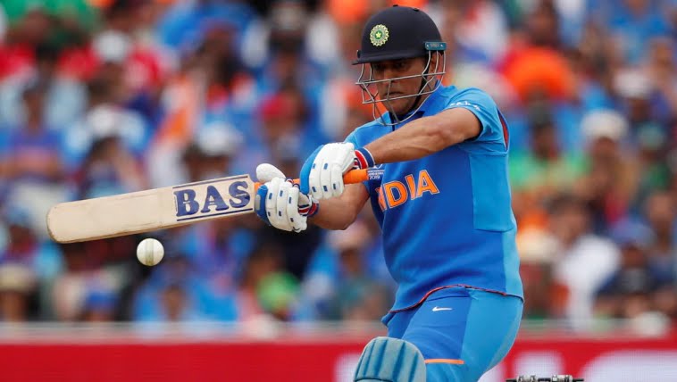 2019's World Cup - MS Dhoni With Different Bat Logos