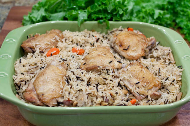 FOODjimoto: Chicken & Wild Rice Pilaf