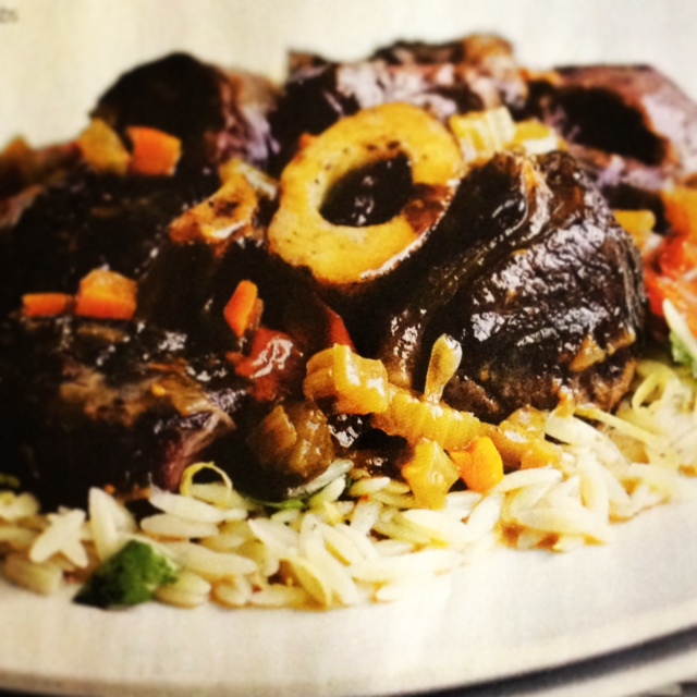 ChezDave: Braised beef shin with orzo