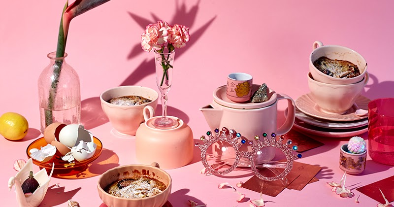 tea cup tea: STICKY ALMOND FIG FLAN