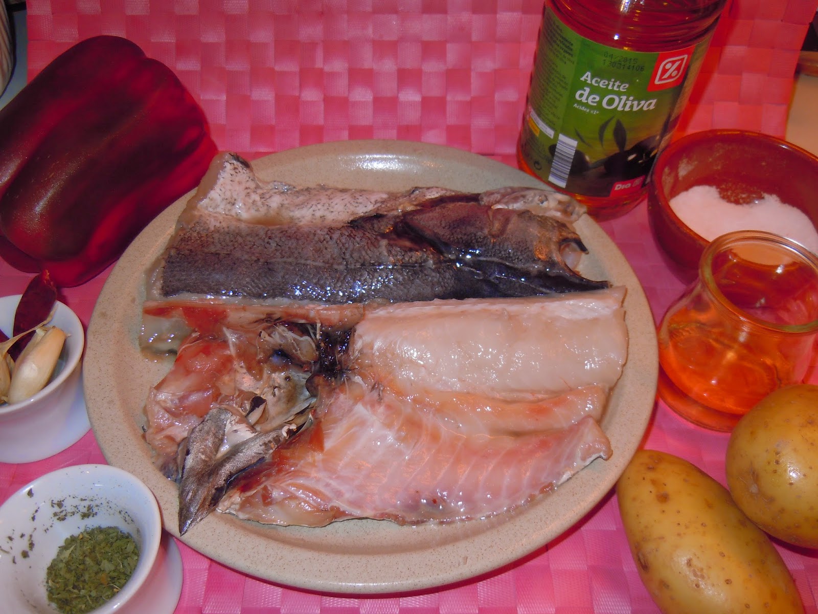 COGOTE DE MERLUZA A LA BILBAINA