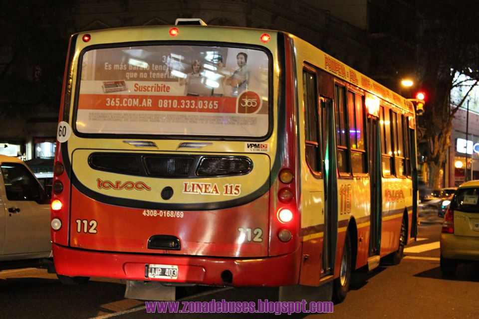 Colectibus - Zona de Buses: LINEA 115