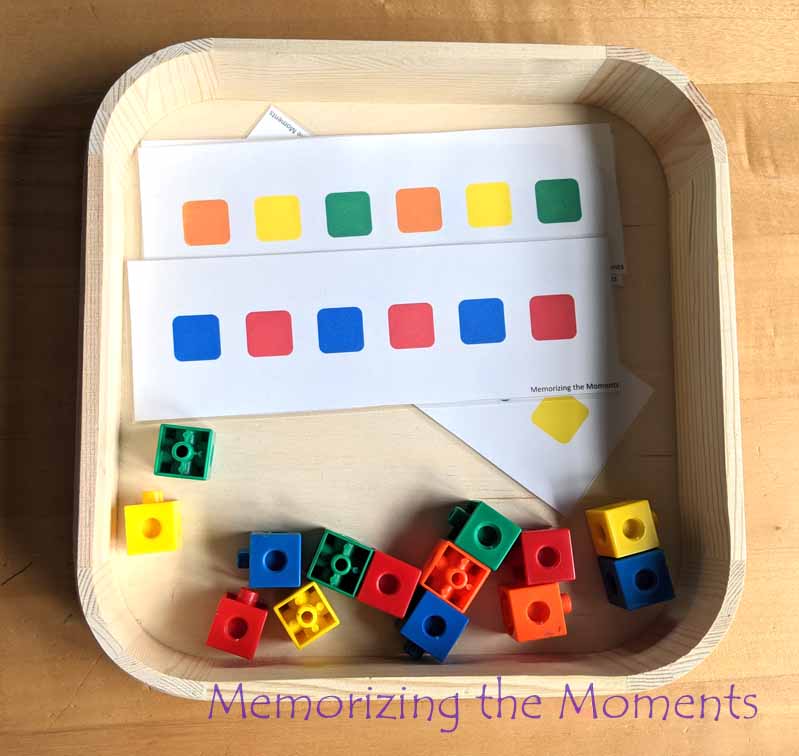 Memorizing the Moments: Tot School Cross Activities