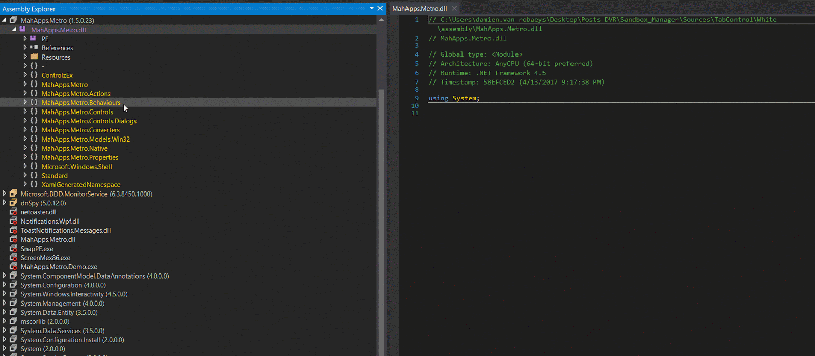 Explore An Exe Or Dll With Dnspy Syst And Deploy