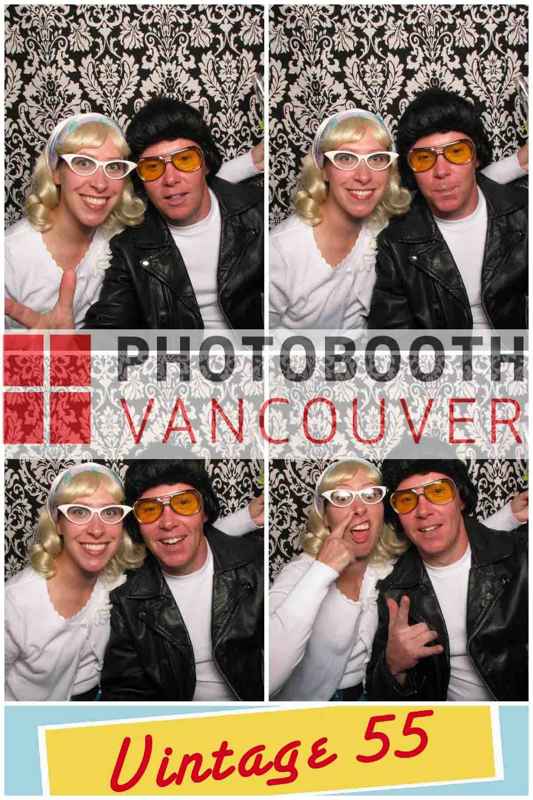 Photobooth Vancouver: Vintage Birthday Photobooth