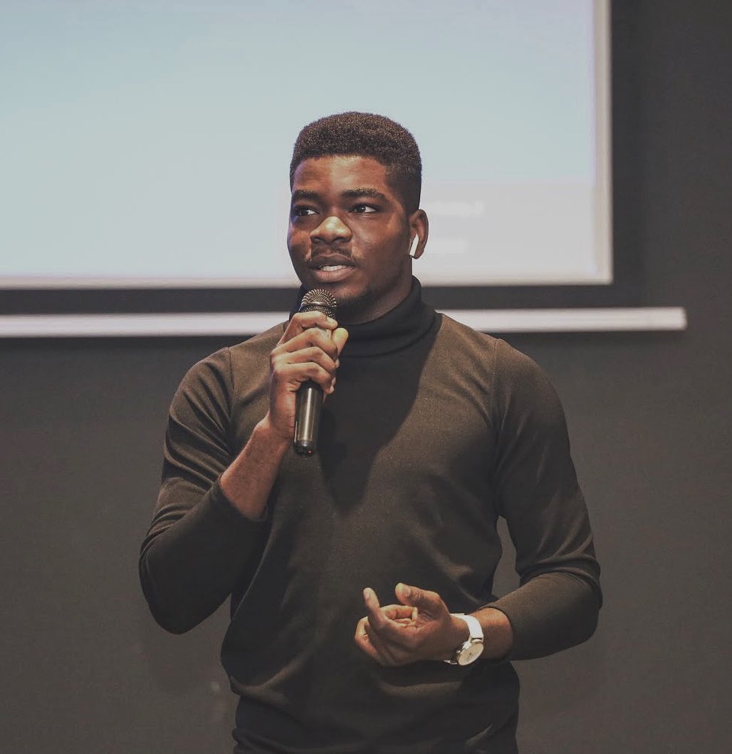 Pictures of Fisayo Fosudo and his love for turtleneck shirts