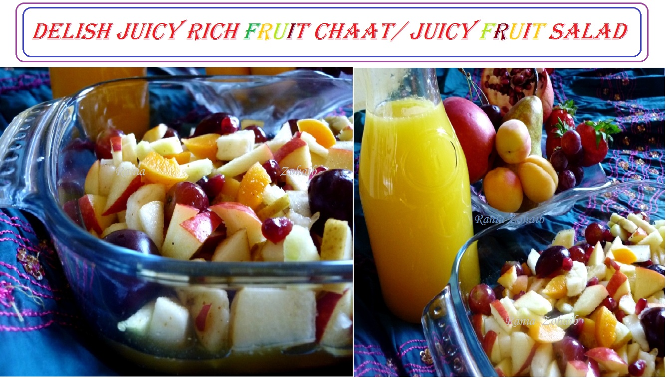 Rania @ Work with sugar'n spice: The Traditional Fruit Chaat (Mixed ...