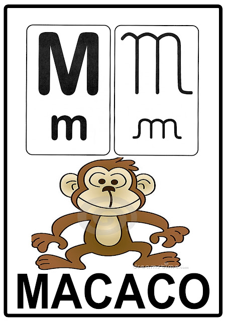ALFABETO PARA SALA DE AULA: LETRA - M