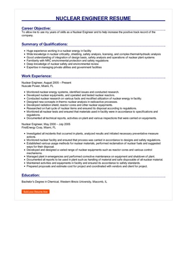 Navy Nuclear Engineer Cover Letter ~ Resume Letter