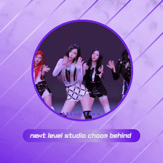 مُترجم | كواليس تصوير اداء Next Level في CHOOM STUDIO - aespa team